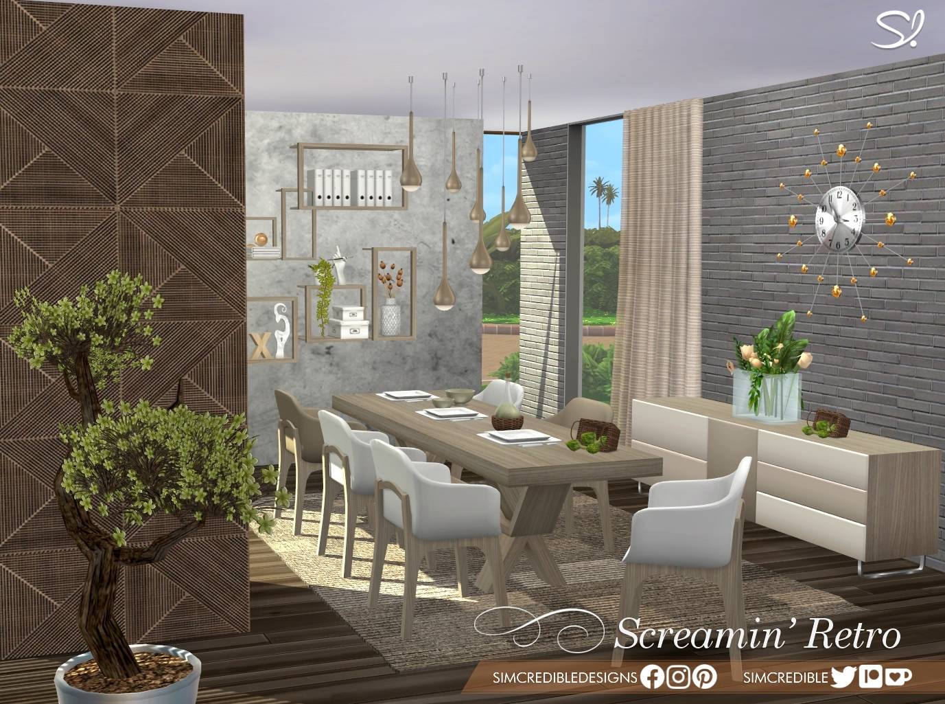 Screaming Retro tables and shelves - Gallery - The Sims 4 Build / Buy ...
