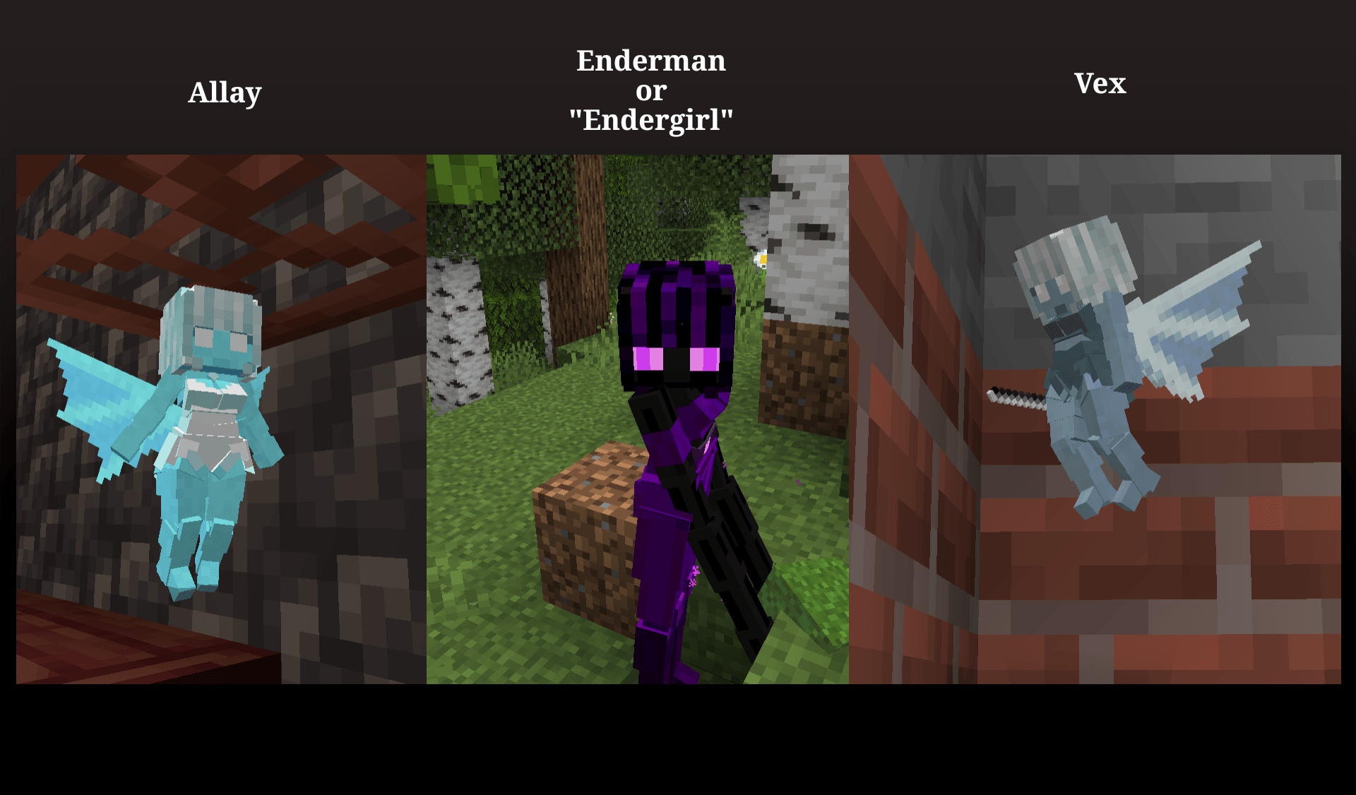 Village girls TP - Minecraft Bedrock Texture Packs - CurseForge