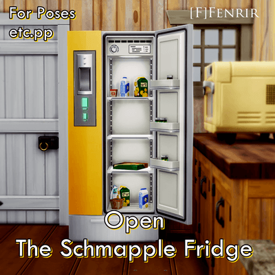 [F] Open The Schmapple Fridge - The Sims 4 Mods - CurseForge