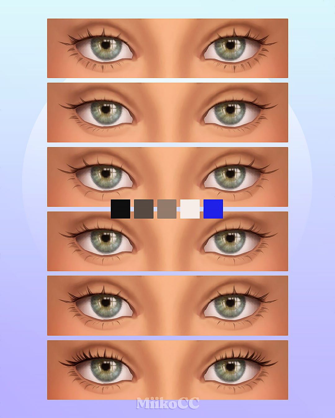 Eyelashes ~ Part 6 - The Sims 4 Create a Sim - CurseForge