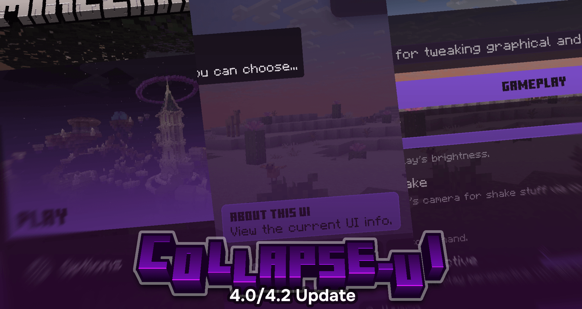 Collapse-UI - Minecraft Bedrock Texture Packs - CurseForge