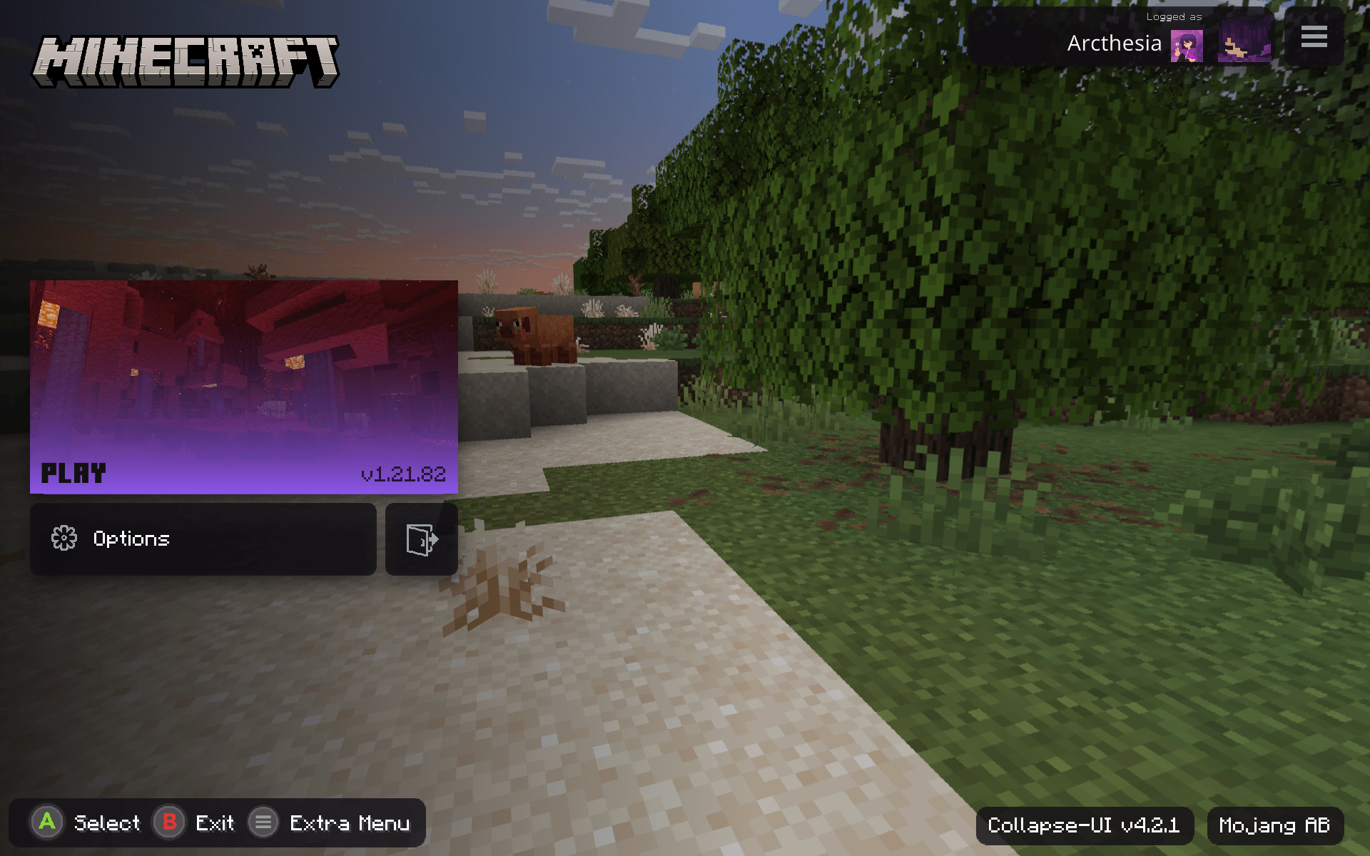 Collapse-UI - Gallery - Minecraft Bedrock Texture Packs - CurseForge