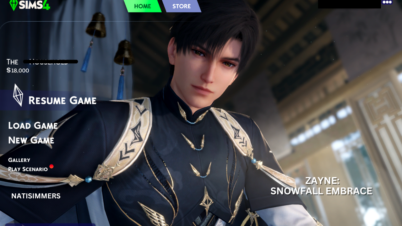 LADS: Zayne (黎深) Snowfall Embrace Main Menu Override - Gallery - The ...