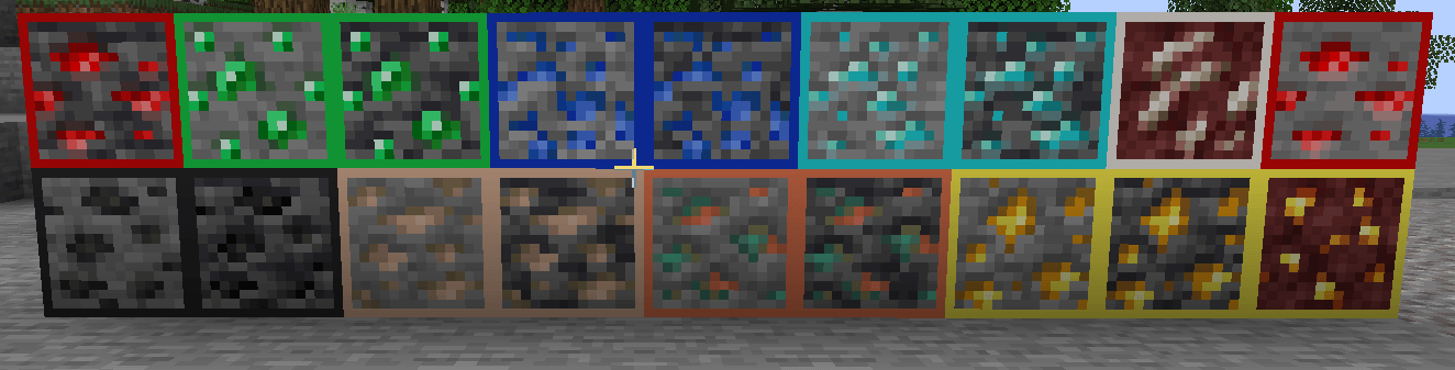 Ore Borders by Ollie The King - Gallery - Minecraft Resource Packs ...