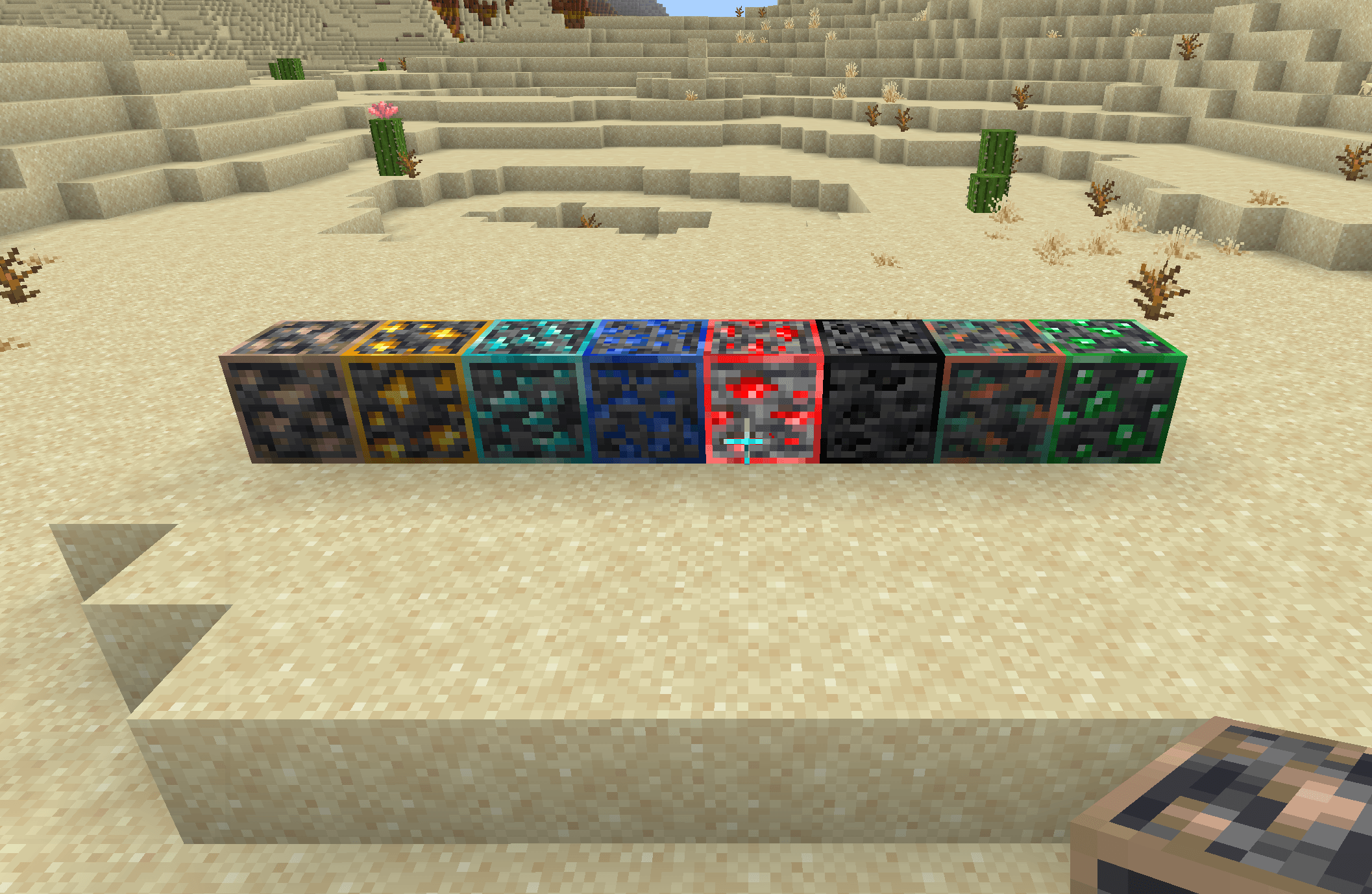 Better Highlighted Ores - Gallery - Minecraft Bedrock Texture Packs - CurseForge