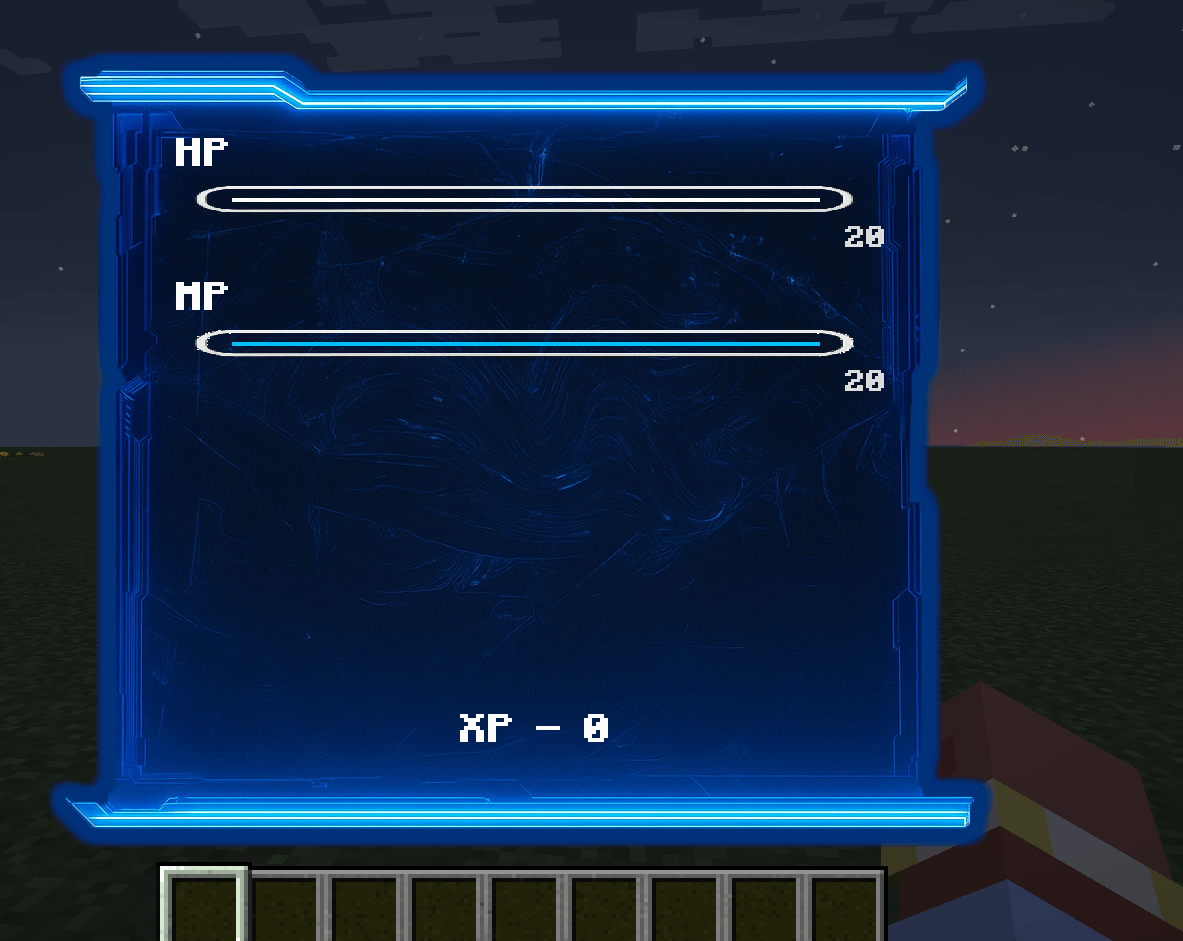 DALeveling – Solo Leveling Style Health HUD - Gallery - Minecraft Mods - CurseForge