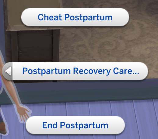 Postpartum Recovery Care- Base Game Compatible - Gallery - The Sims 4 ...