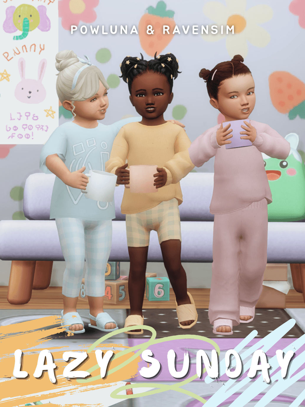 Slippers - LAZY SUNDAY - The Sims 4 Create a Sim - CurseForge