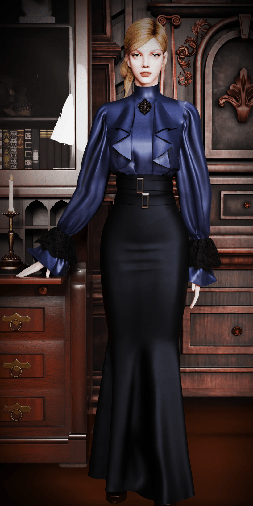 Gothic dress - Gallery - The Sims 4 Create a Sim - CurseForge
