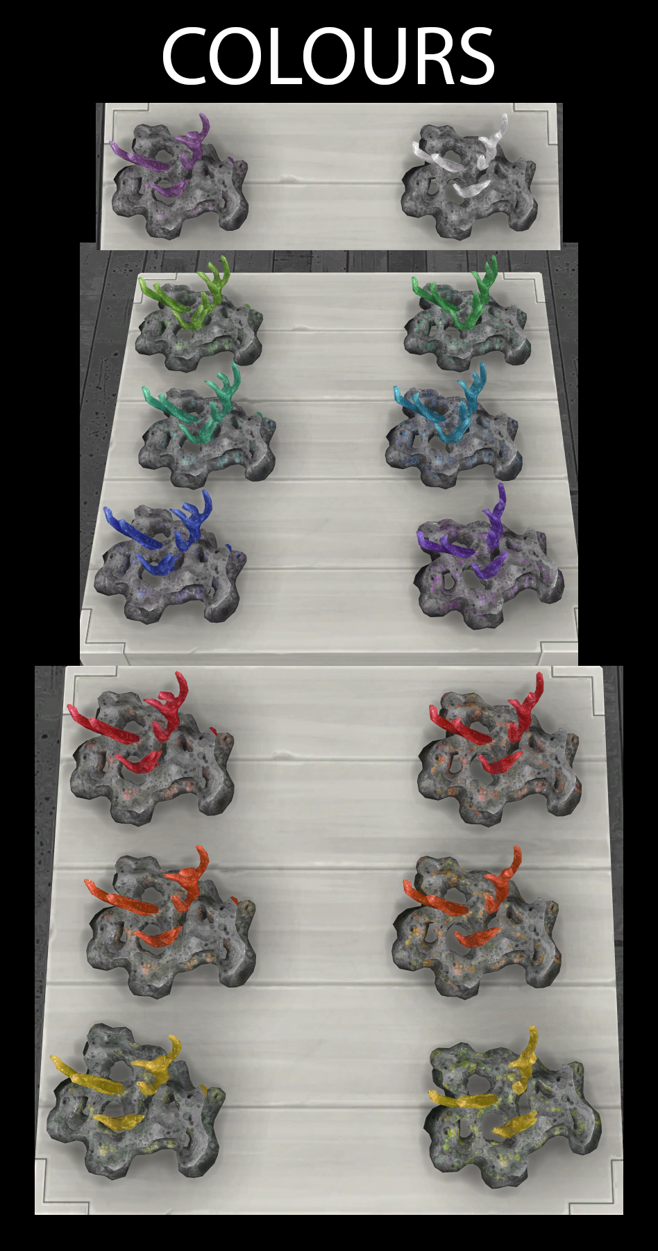 Sulani Table Top Coral Sculpture - Gallery - The Sims 4 Build / Buy ...