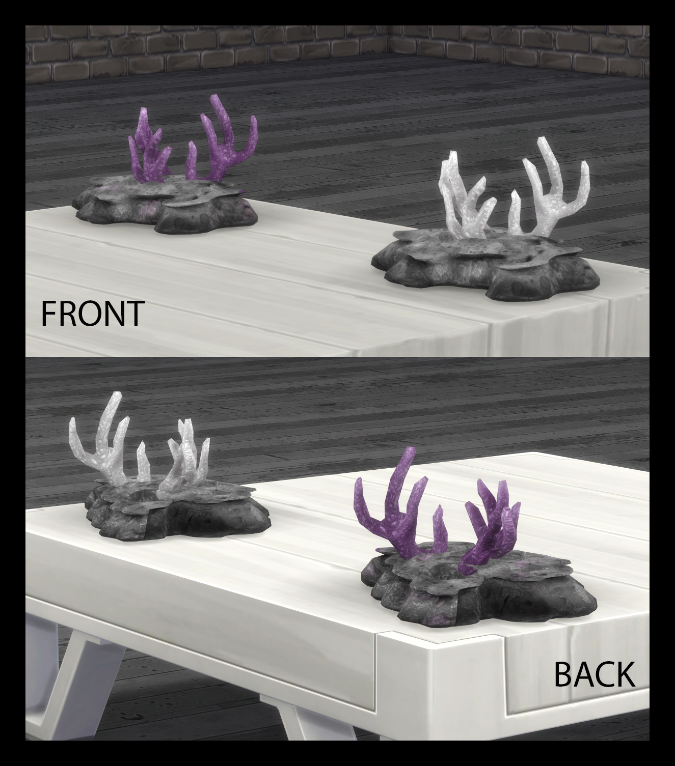 Sulani Table Top Coral Sculpture - Gallery - The Sims 4 Build / Buy ...