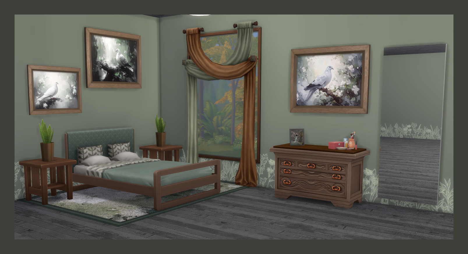 Forest Dove Paintings - Gallery - The Sims 4 Build / Buy - CurseForge