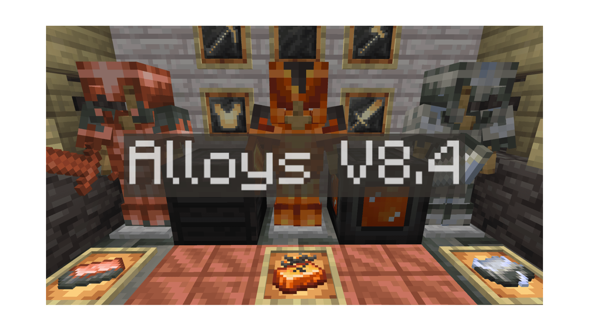 Alloys V8.4 - Gallery - Minecraft Bedrock Addons - CurseForge