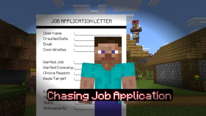 Chasing Job Application [Addon] [Meme] [Cursed] - Gallery - Minecraft ...