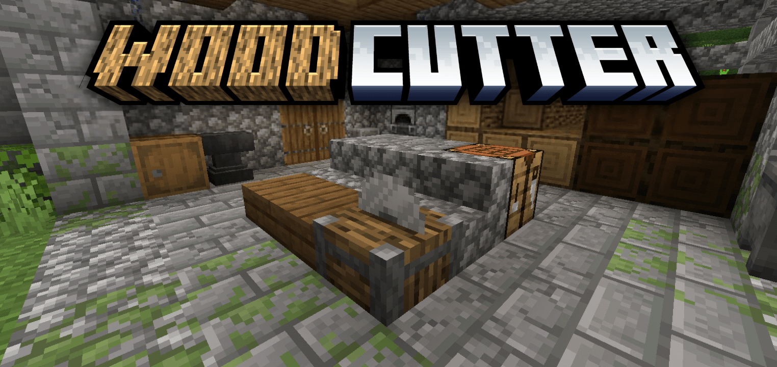 Wood Cutter (v1.7) - Gallery - Minecraft Bedrock Addons - CurseForge