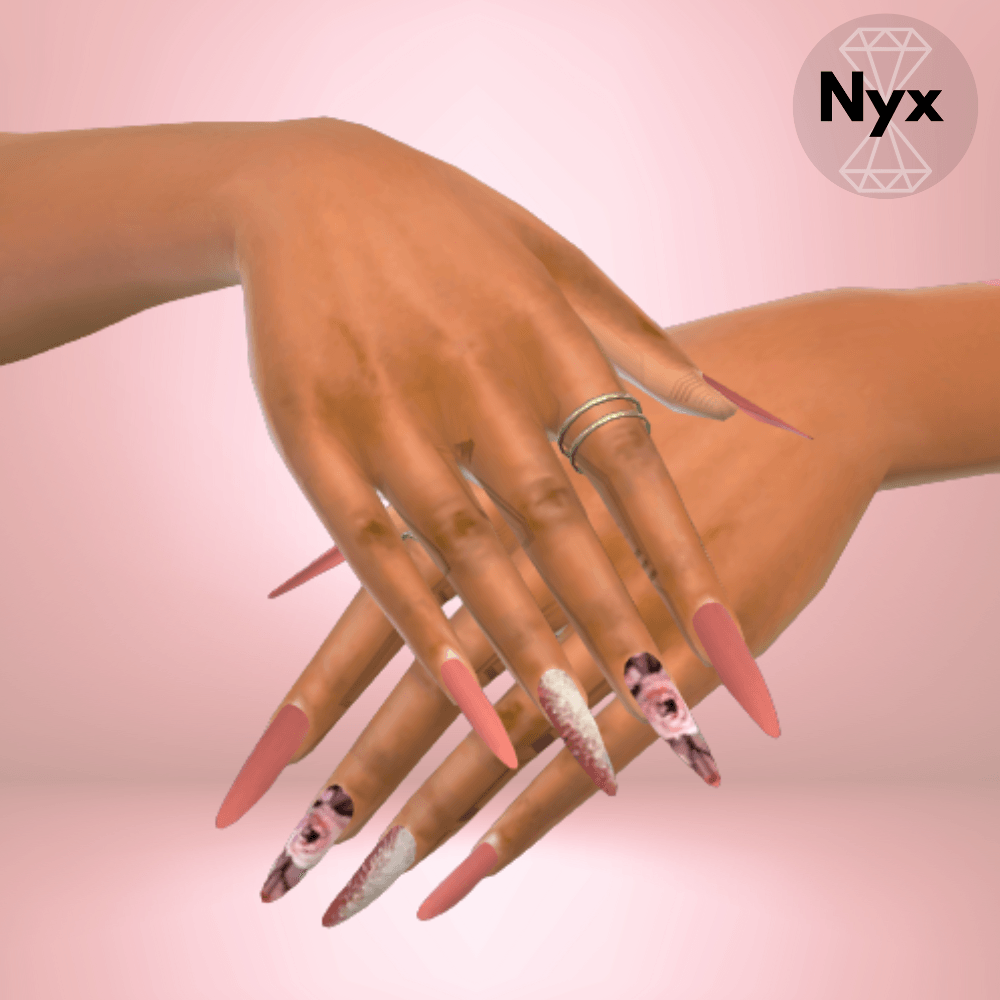 Glitter nails set 02 - Gallery - The Sims 4 Create a Sim - CurseForge
