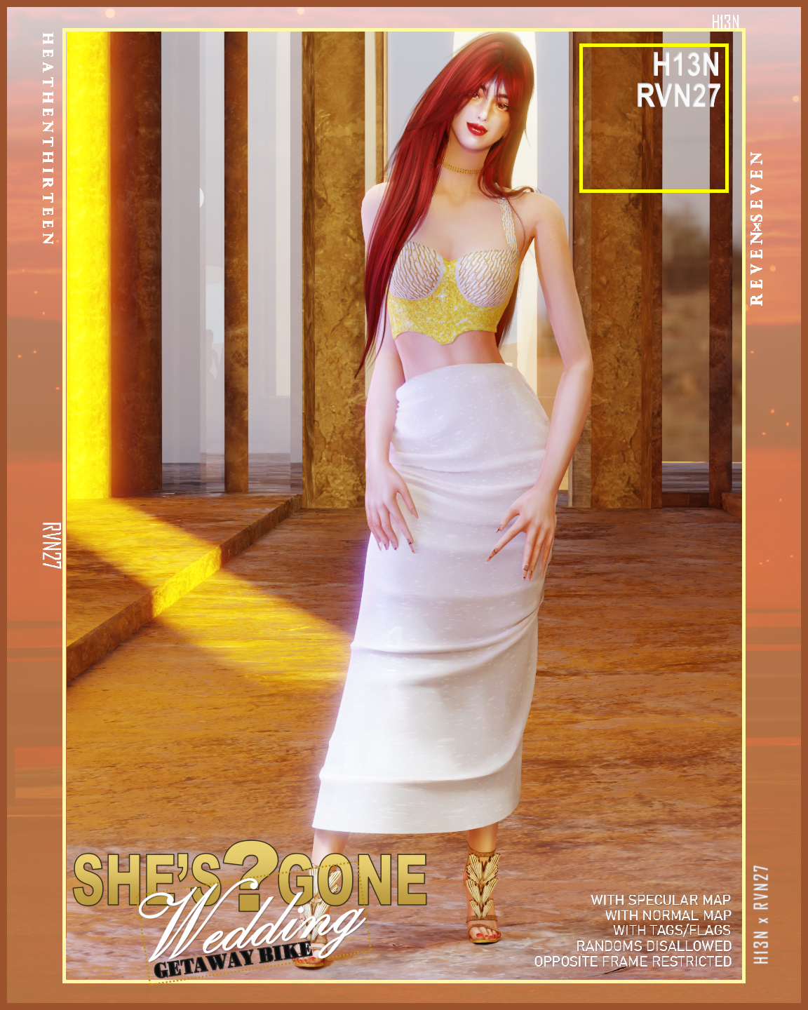 Glamorous Bodice Draped Skirt Create a Sim at The Sims 4 Nexus - Mods ...