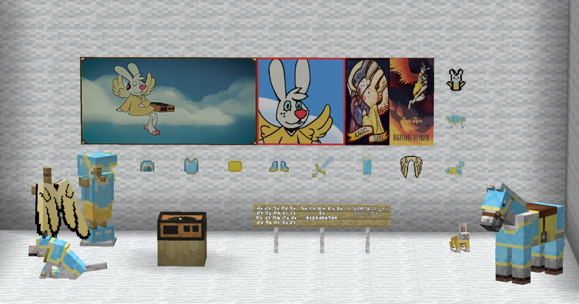 Angel Hare Textures - Minecraft Resource Packs - CurseForge