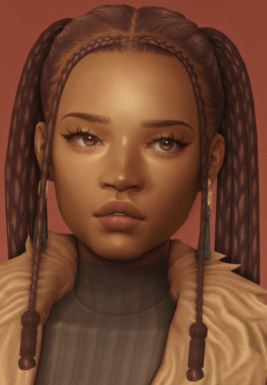 Genesis Braids - Gallery - The Sims 4 Create a Sim - CurseForge
