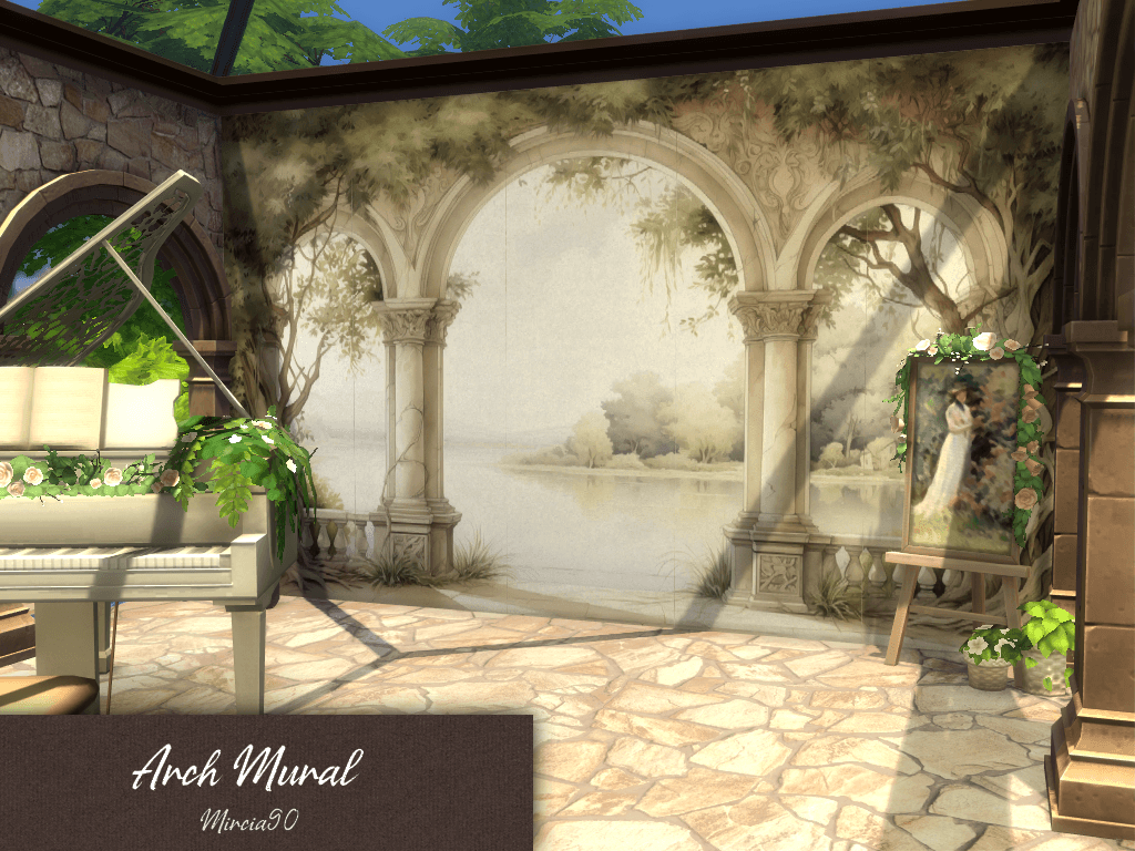 Arch Mural - Gallery - The Sims 4 Build / Buy - CurseForge