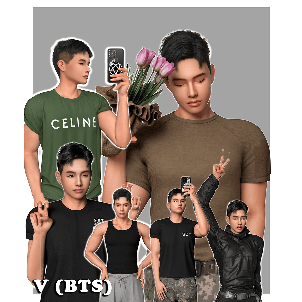 V (BTS) - The Sims 4 Mods - CurseForge