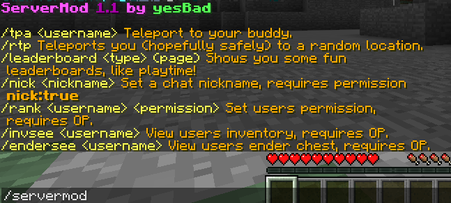 ServerMod - Minecraft Mods - CurseForge