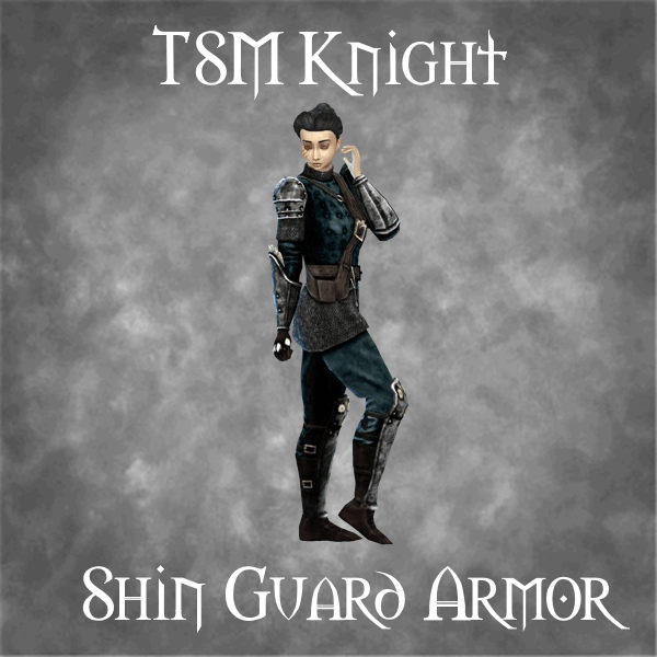 TSM Knight Shin Guards Ladies Armor - Gallery - The Sims 4 Create a Sim ...