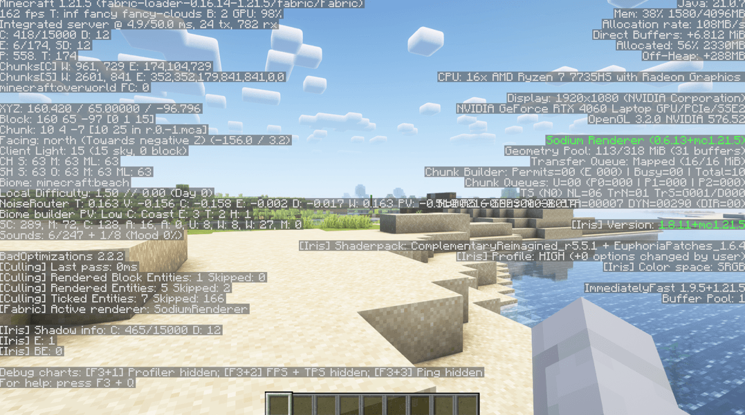 Lite Optimizations - Gallery - Minecraft Modpacks - CurseForge