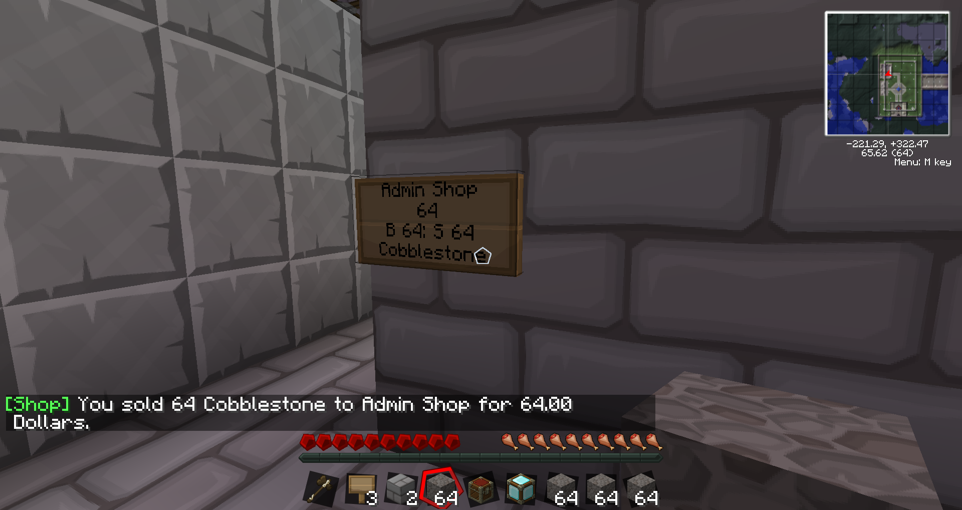 #534 Items do not get removed when selling to Admin Shop - Issues ...