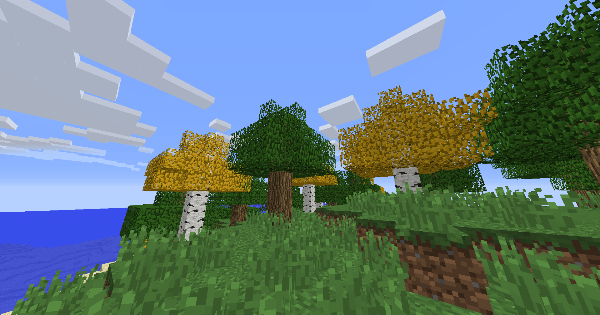 Better Golden Birch Leaves - Gallery - Minecraft Resource Packs ...