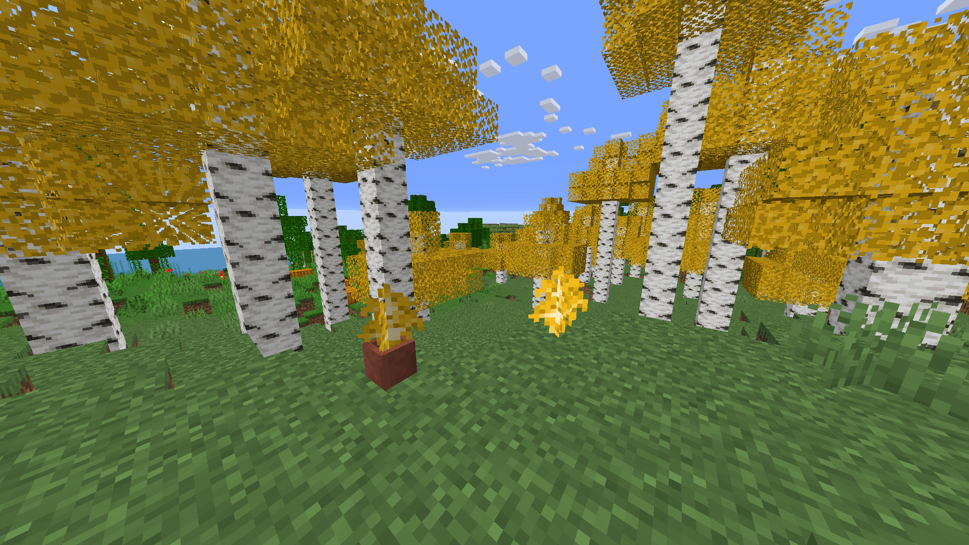 Better Golden Birch Leaves - Minecraft Resource Packs - CurseForge