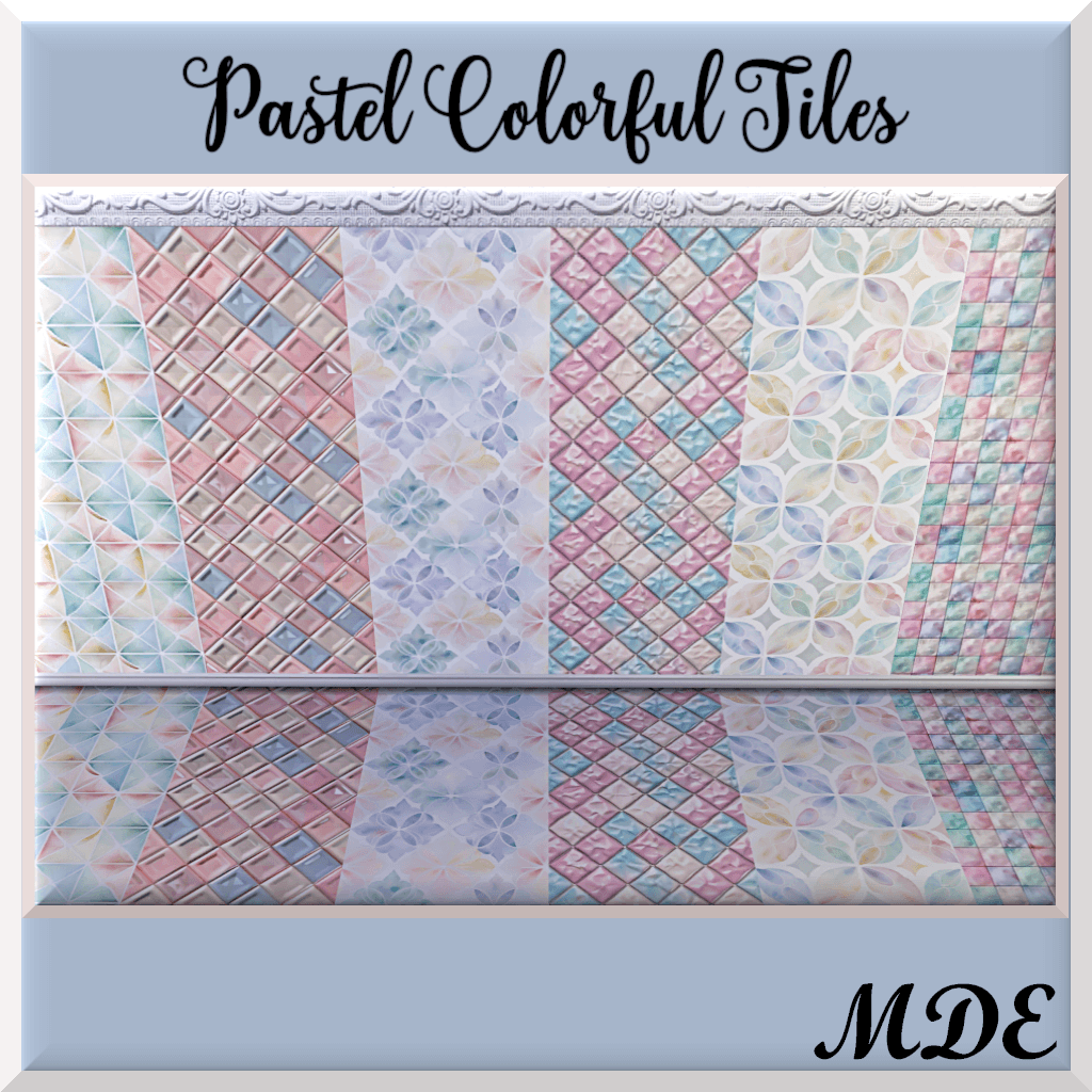 Pastel Colorful Tiles - Gallery - The Sims 4 Build / Buy - CurseForge