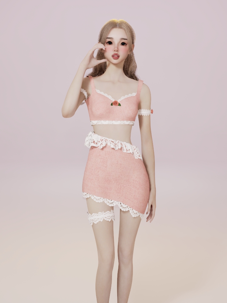 Enai_Cute Pink Outfit - Gallery - inZOI Create a ZOI - CurseForge