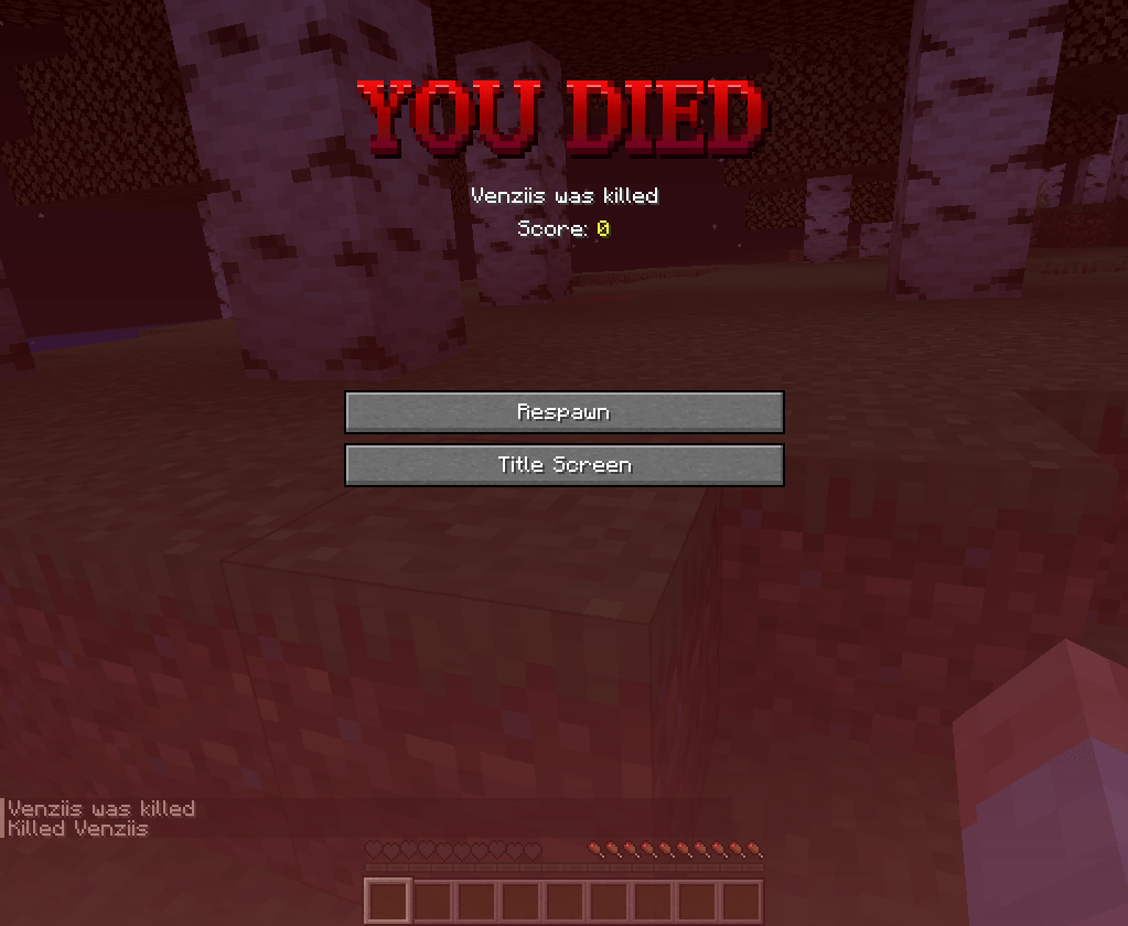 You Died FX - Minecraft Resource Packs - CurseForge