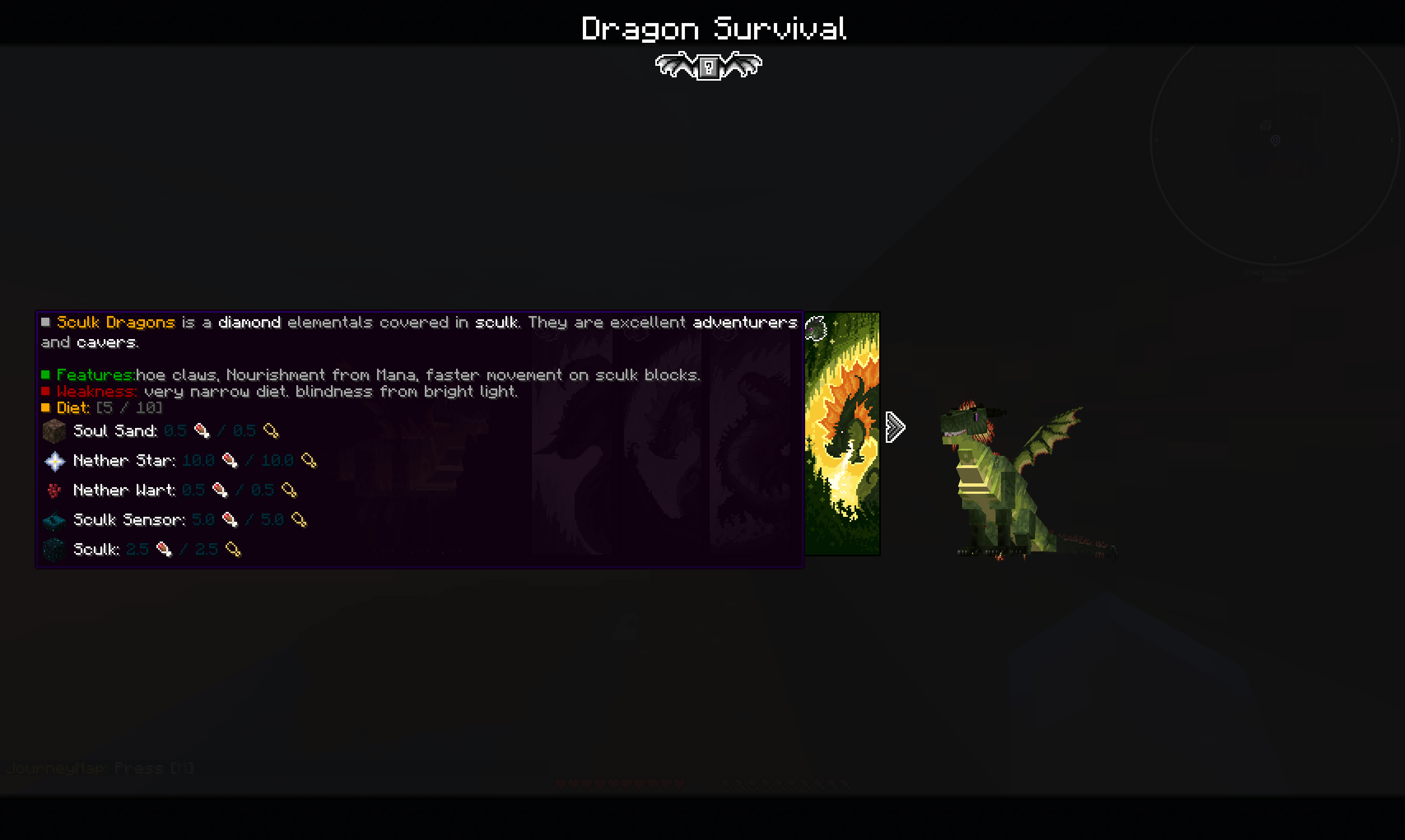 Dragon Survival Sculk Addon - Gallery - Minecraft Resource Packs - CurseForge