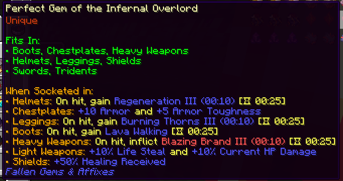 Fallen Gems & Affixes - Minecraft Mods - CurseForge