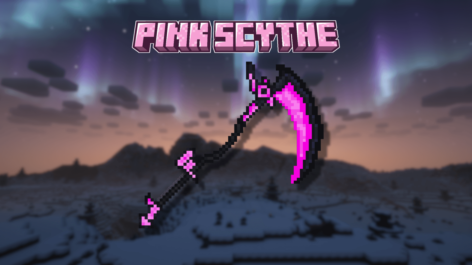 Pink Scythe - Minecraft Resource Packs - CurseForge