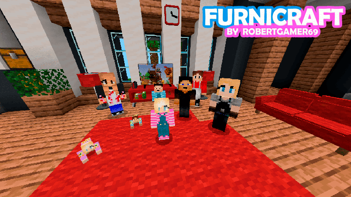 FURNICRAFT ~ Furniture | Minecraft PE Addons