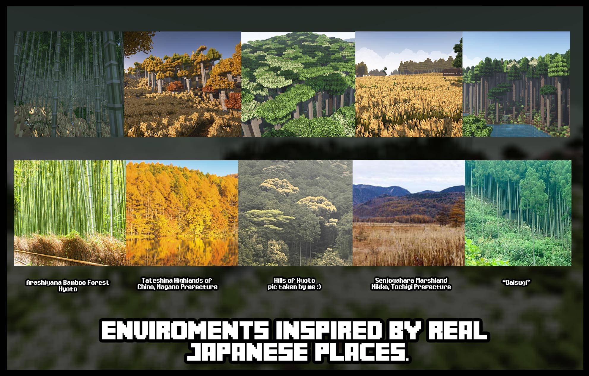 Sengoku Jidai: Japanese Overworld. - Gallery - Minecraft Data Packs ...