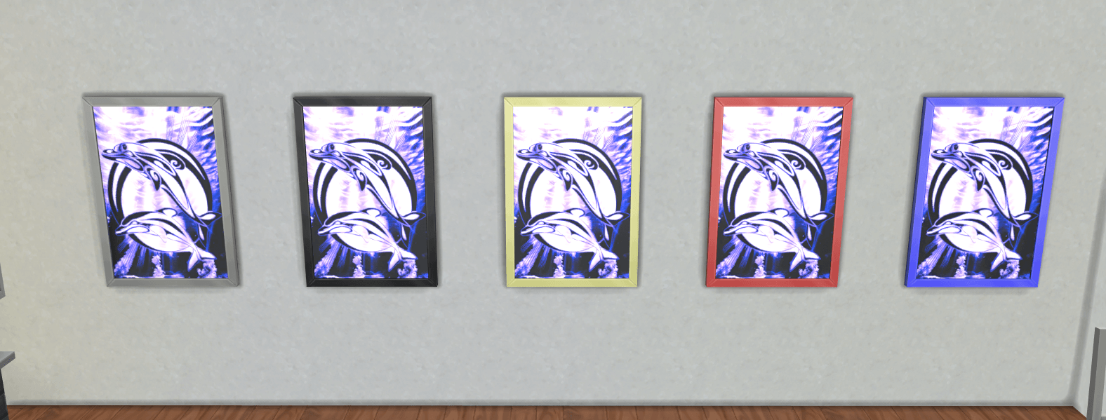 Dolphin Painting (Base Game) - Gallery - The Sims 4 Build / Buy ...