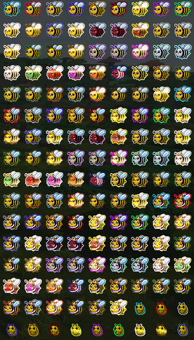 Forestry - Cute Bees - Gallery - Minecraft Resource Packs - CurseForge