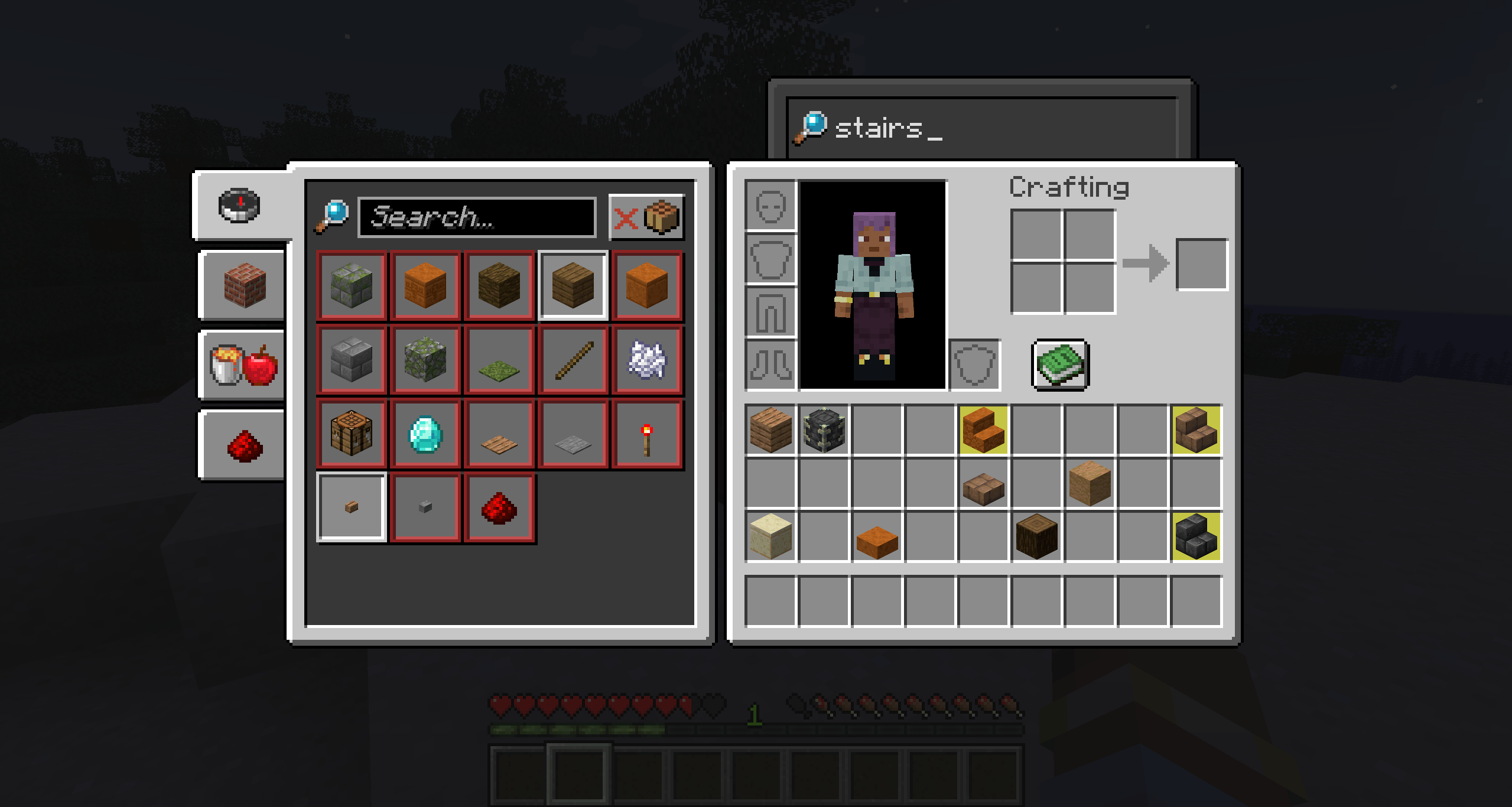 Searching GUI - Gallery - Minecraft Mods - CurseForge