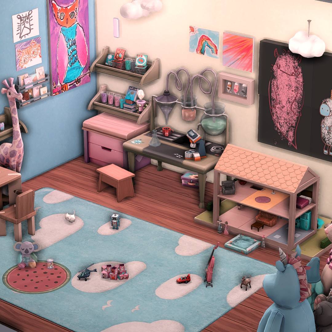 Base Game Kids Playroom - Gallery - The Sims 4 Rooms / Lots - CurseForge