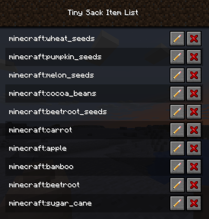 Configurable Sacks - Gallery - Minecraft Mods - CurseForge