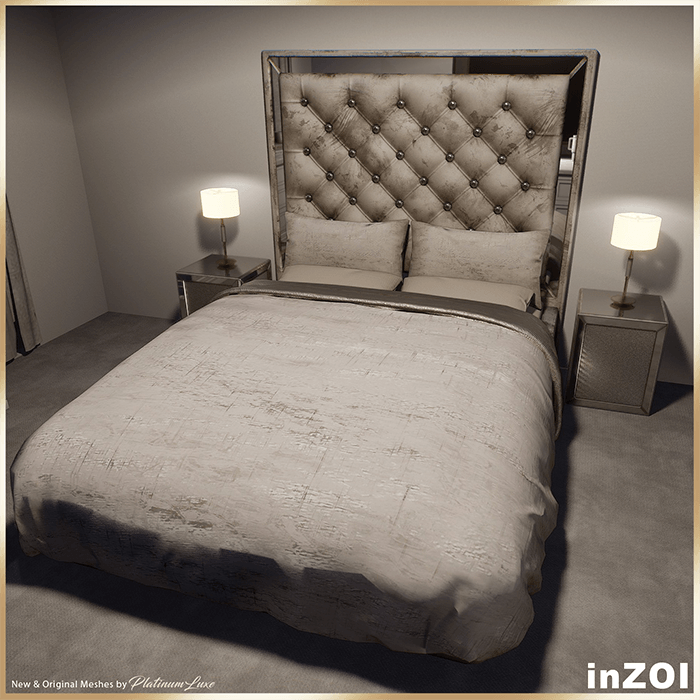 PL | Luxe Chester Bed - Gallery - inZOI Build Mode - CurseForge