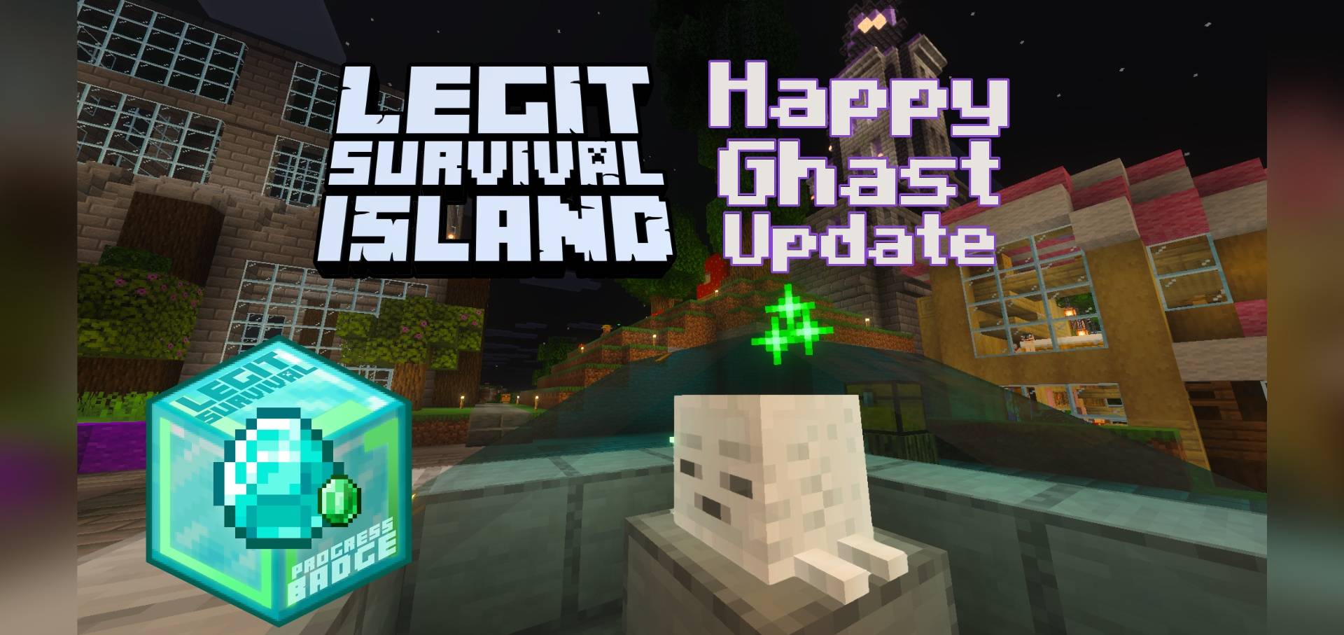 Legit Survival Island | Happy Ghast Update - Gallery - Minecraft Bedrock Maps - CurseForge