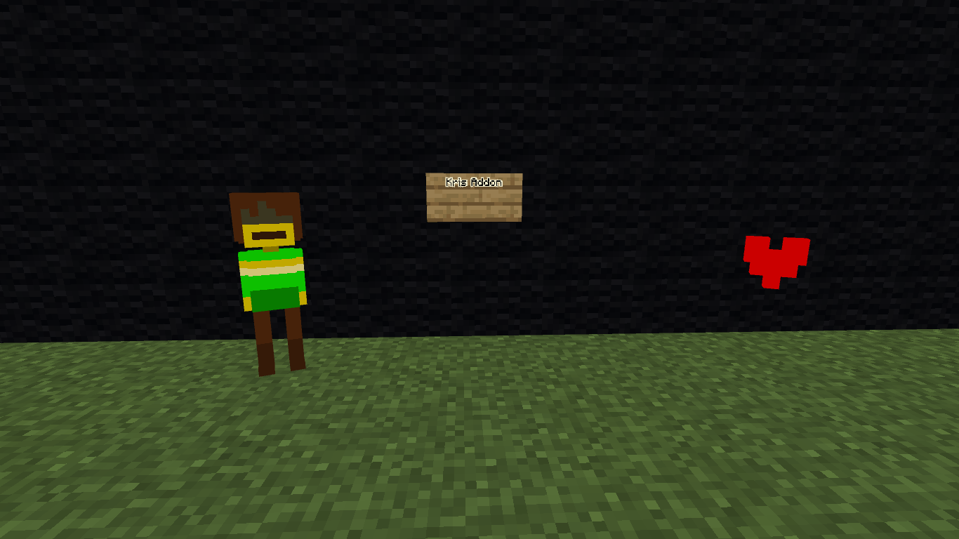 Kris Addon (Deltarune) - Gallery - Minecraft Bedrock Addons - CurseForge