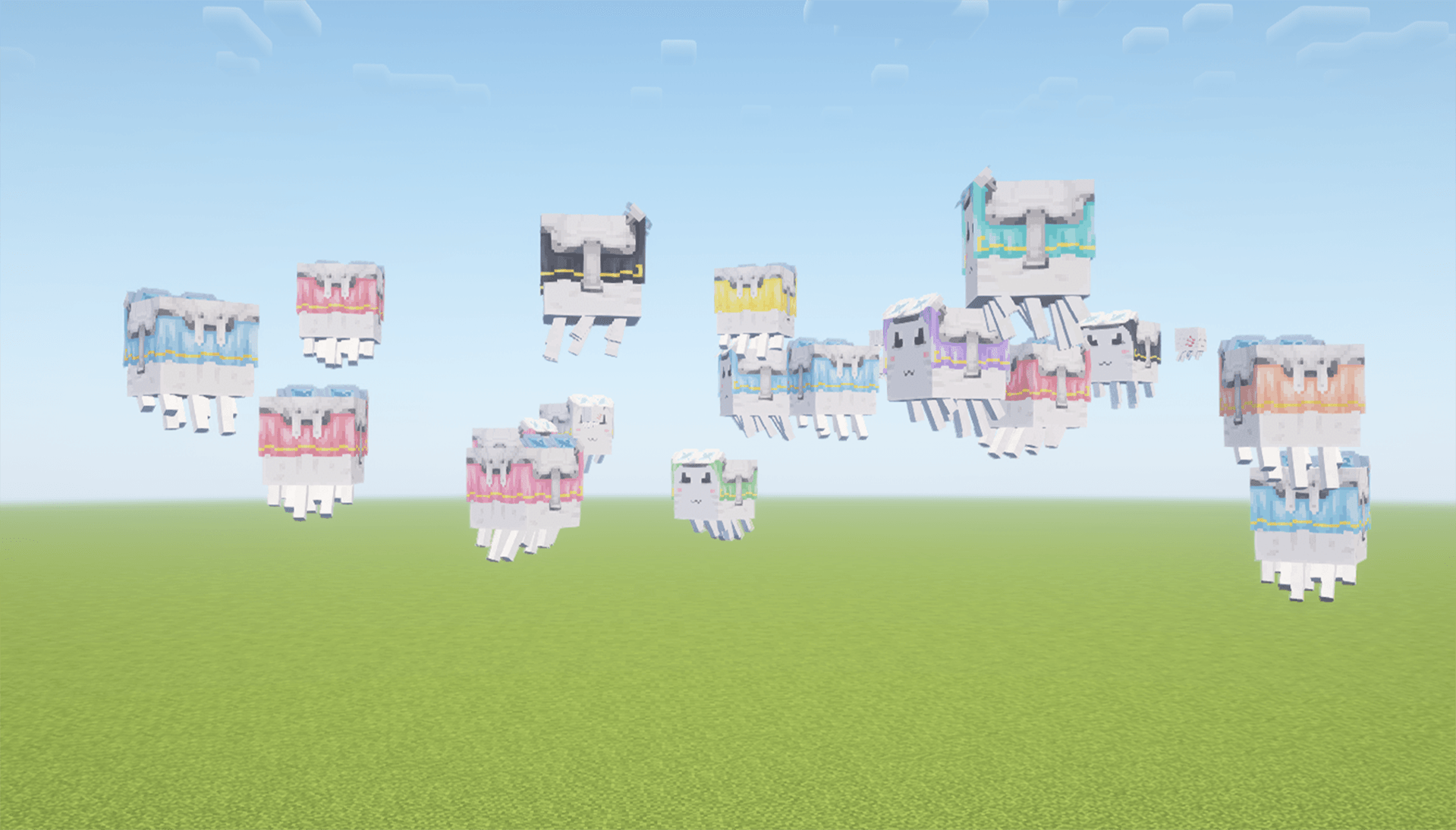 Pastel Ghast Harness - Gallery - Minecraft Resource Packs - CurseForge