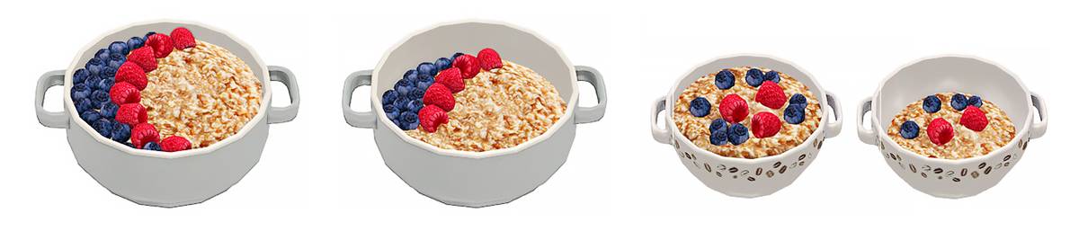 Oatmeal with fruits, berries and protein - Gallery - The Sims 4 Mods ...