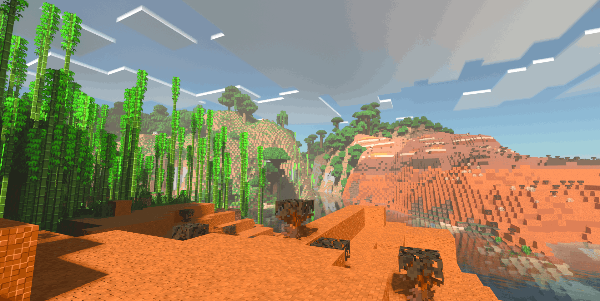 Lightning path RTX - Minecraft Bedrock Texture Packs - CurseForge